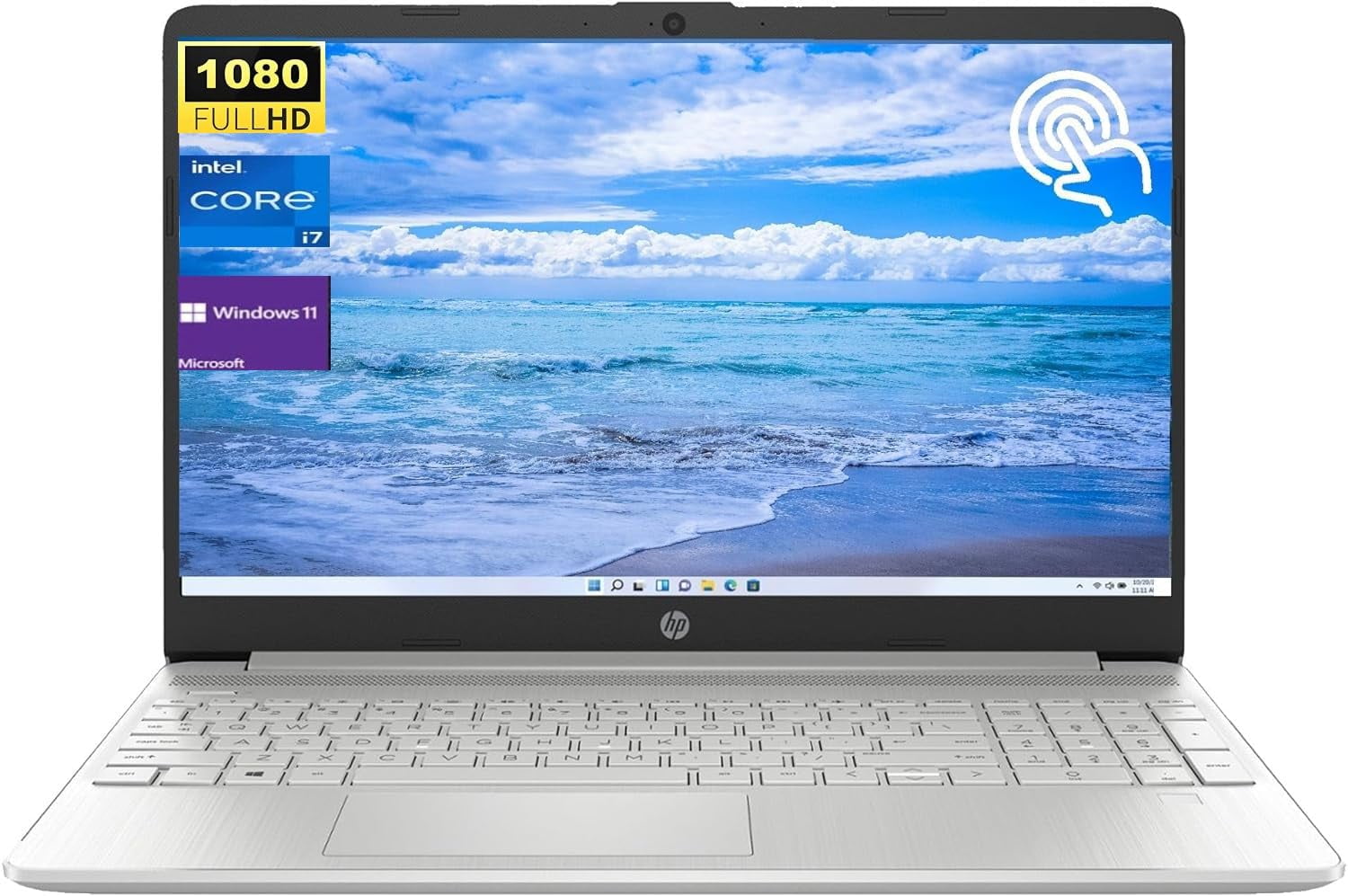 HP 15.6" FHD Touchscreen Laptop, Intel Core i7-1255U 10-Cores Processor ...