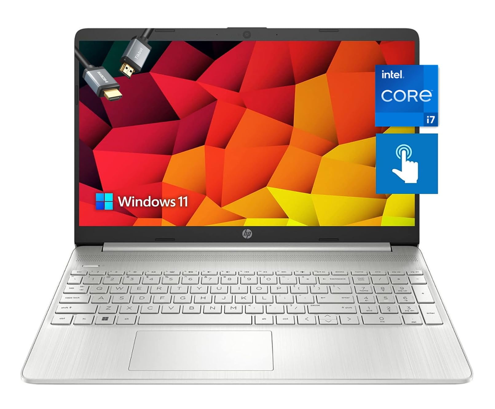 HP - 15.6" Full HD (1920 x 1080) Touchscreen Laptop, Intel Core i7-1165G7, 16GB RAM, 1TB PCIe ...