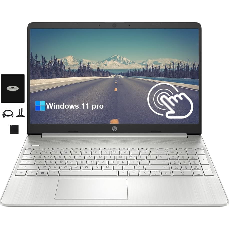 HP 15.6" HD Business Laptop Touchscreen,Intel Core i3-1215U, 8GB RAM ...