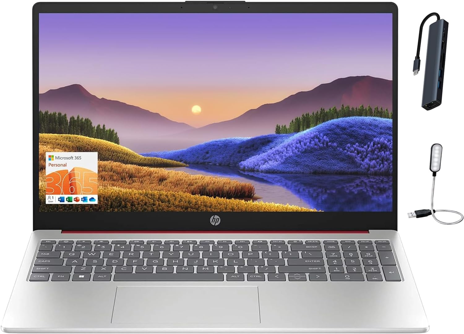 HP 15.6" Laptop, Intel N200, 16GB, 128GB UFS, Win 11, Office 365, Wi-Fi ...