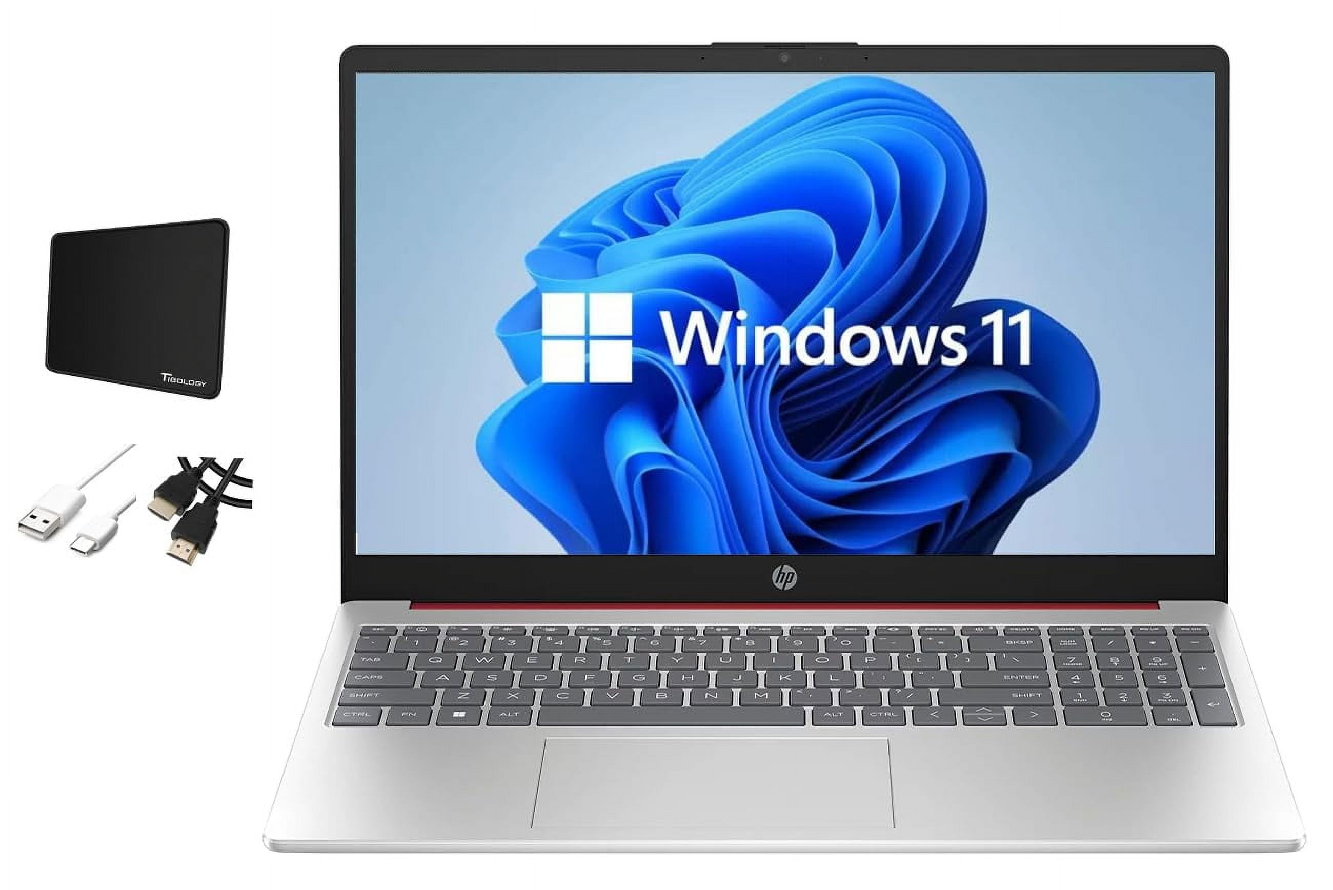 HP 15.6" HD Display Laptop, Intel Pentium N200, 8GB RAM, 128GB UFS, 1 ...