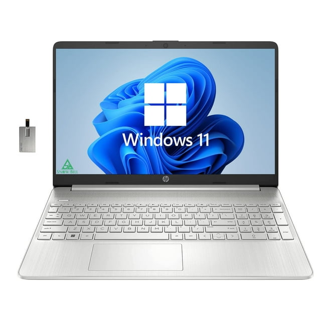 HP 15.6" HD Laptop, Intel i3-1115G4 Processor, 16GB DDR4, 512GB PCIe SSD, Intel HD Graphics, Wi ...