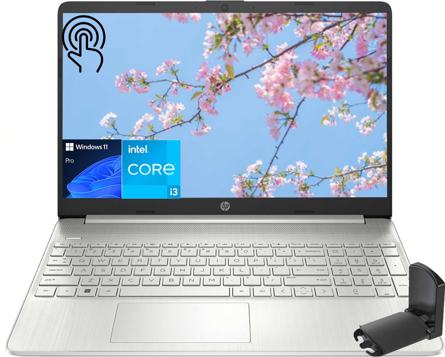 HP 15.6" HD Touch Laptop, Intel Core i3-1215U, Intel UHD Graphics, 12G ...
