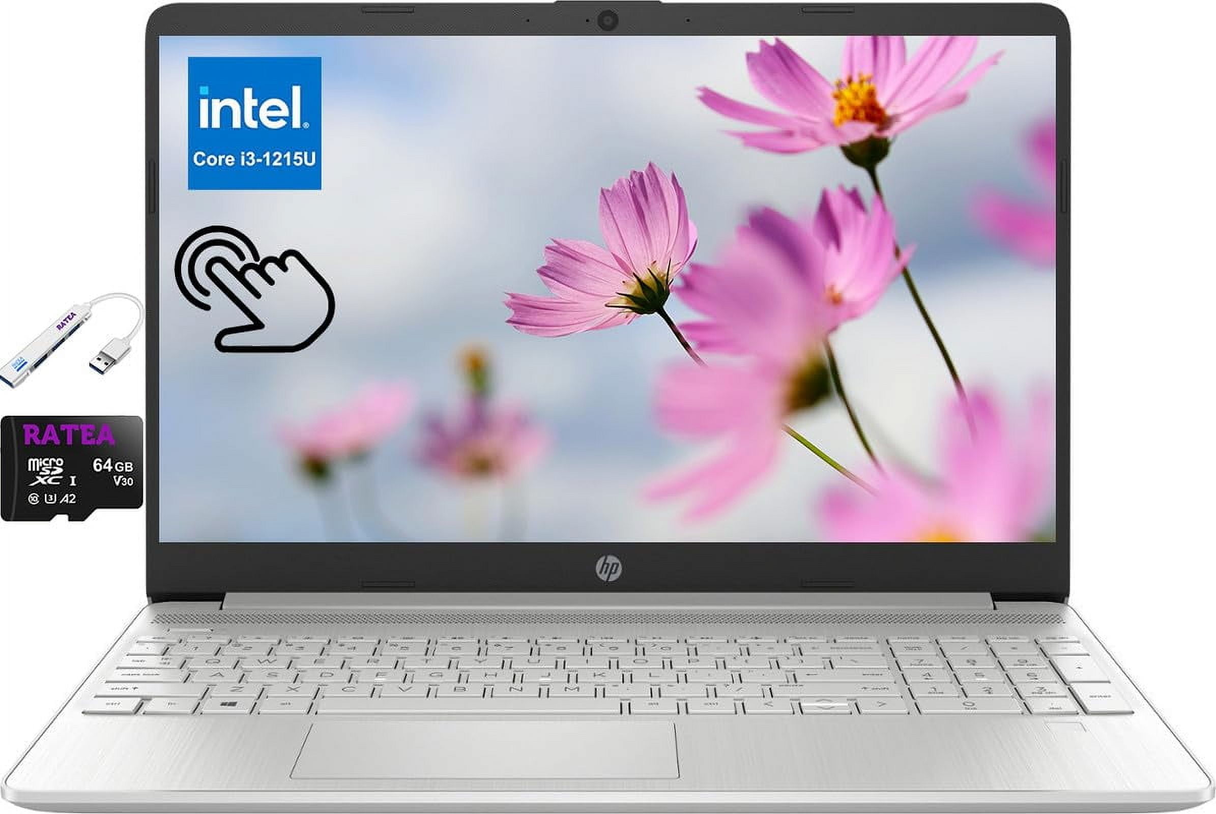 HP 15.6" HD Touchscreen Laptop for Business and Student, Intel Hexa ...