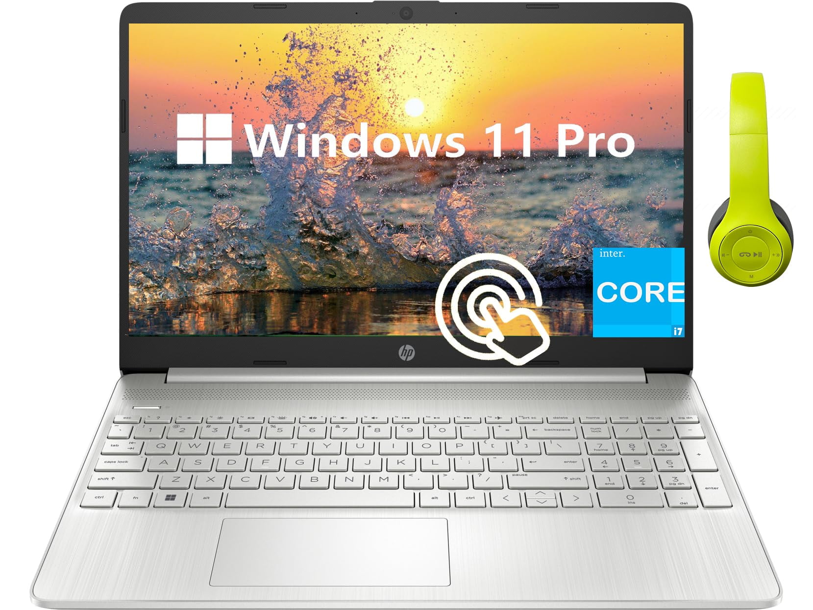 HP 15.6 Inch FHD Touchscreen Business Laptop, Intel Core i7-1165G7 ...