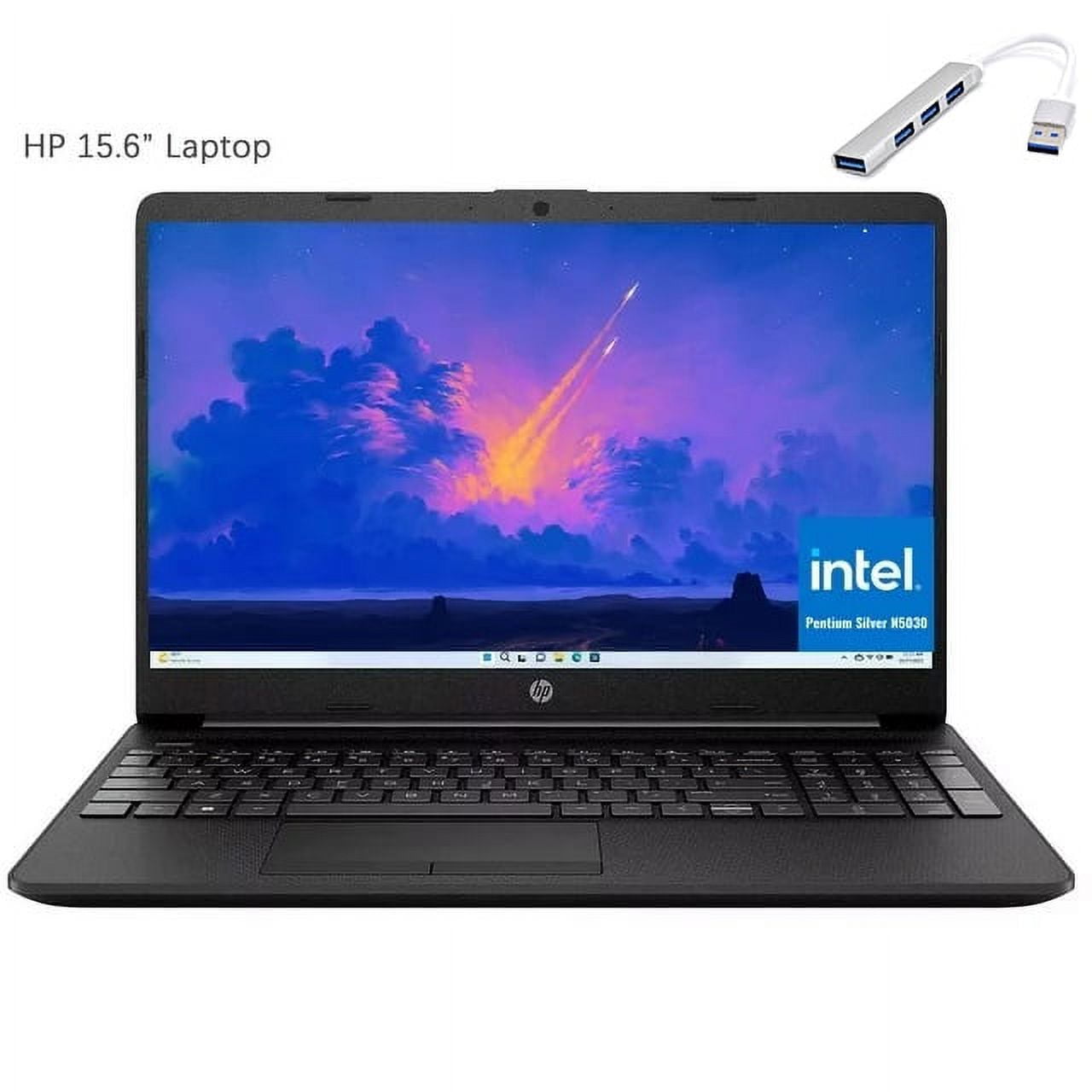 HP 15.6" Laptop, Intel Pentium Silver N5030 Processor, Intel UHD ...
