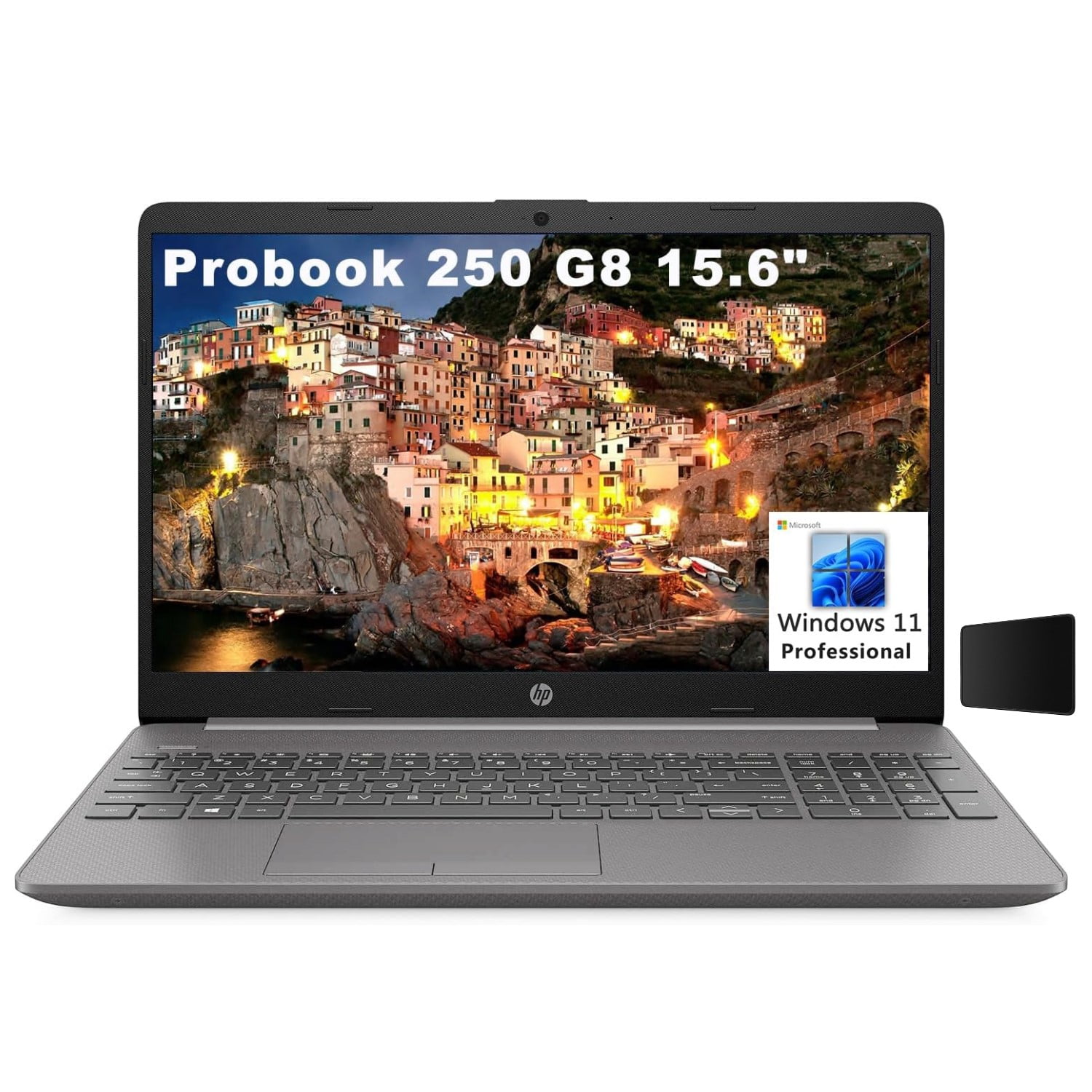 HP 15.6" Premium Business Laptop Computer, Intel Core i3-1115G4 (Beat i5-10210U), 16GB DDR4 RAM ...