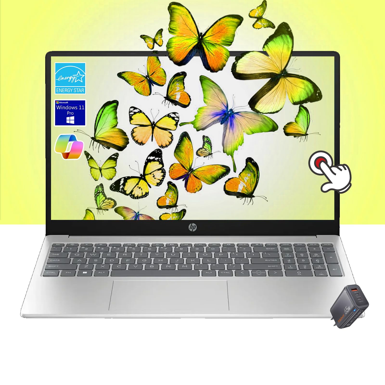 HP 15.6" Touchscreen Business Laptop | 6-Core i3-1215U (Outperforms i5 ...