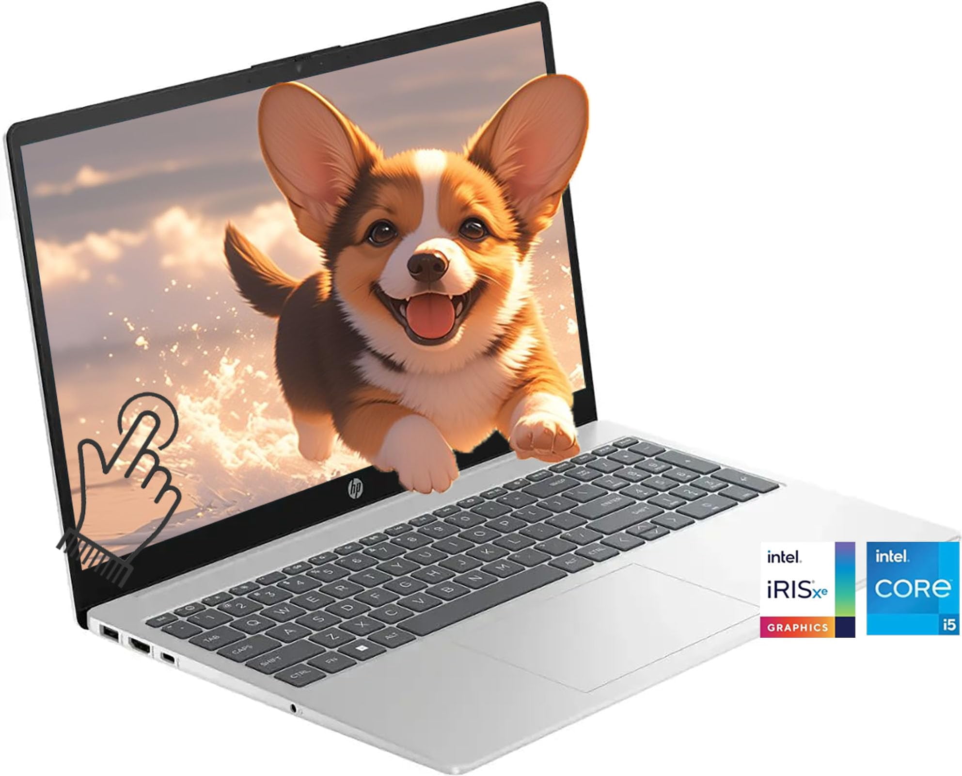 HP 15.6" Touchscreen Laptop 15 INCH HD Student Laptops, 12th Gen Intel ...