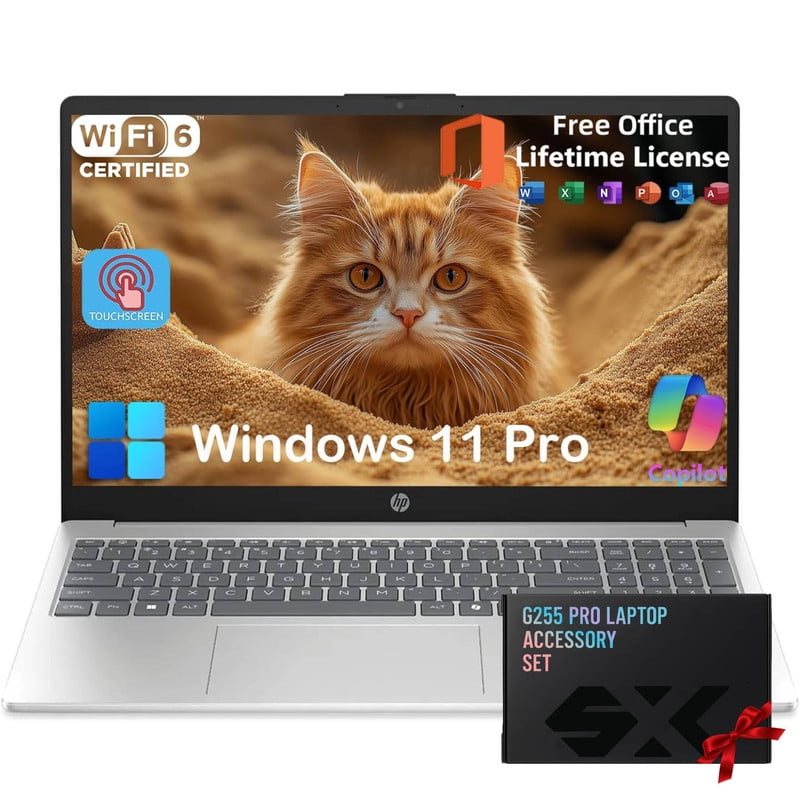 HP 15.6" Touchscreen Laptop, Intel 13th Core i3-1315U(Up to 4.5GHz), Intel UHD Graphics, 8GB RAM ...