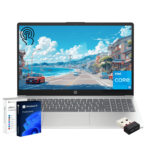 HP 15.6" Touchscreen Laptop, Intel Core i5-1235U, 16GB RAM 1TB SSD ...