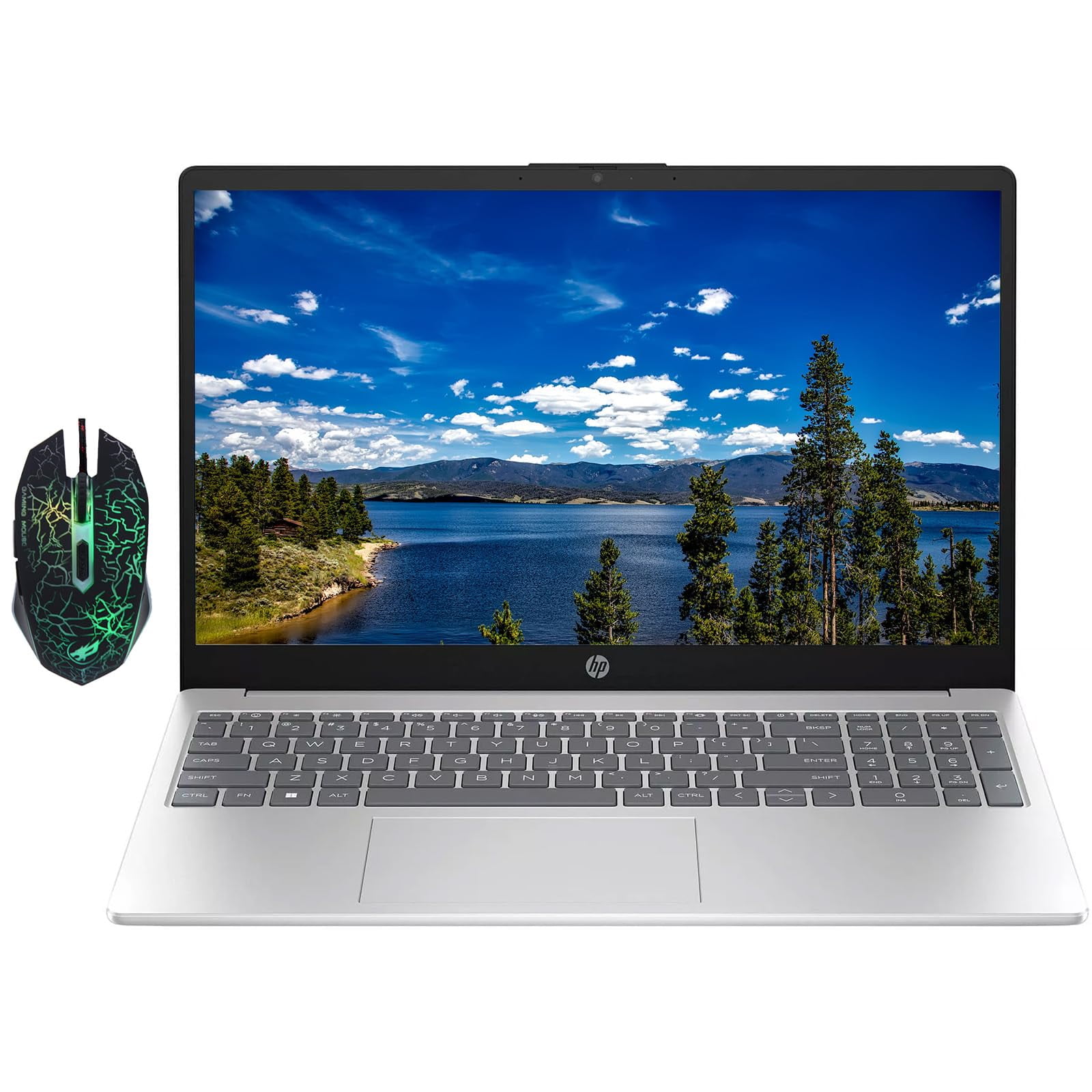 HP 15.6" Touchscreen Laptop, Intel Core i5-1235U, HD BrightView Display ...