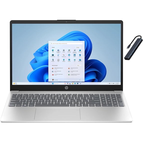 HP 15.6 inch FHD Touch Laptop, AMD Ryzen 7 7730U Processor, 32GB RAM ...