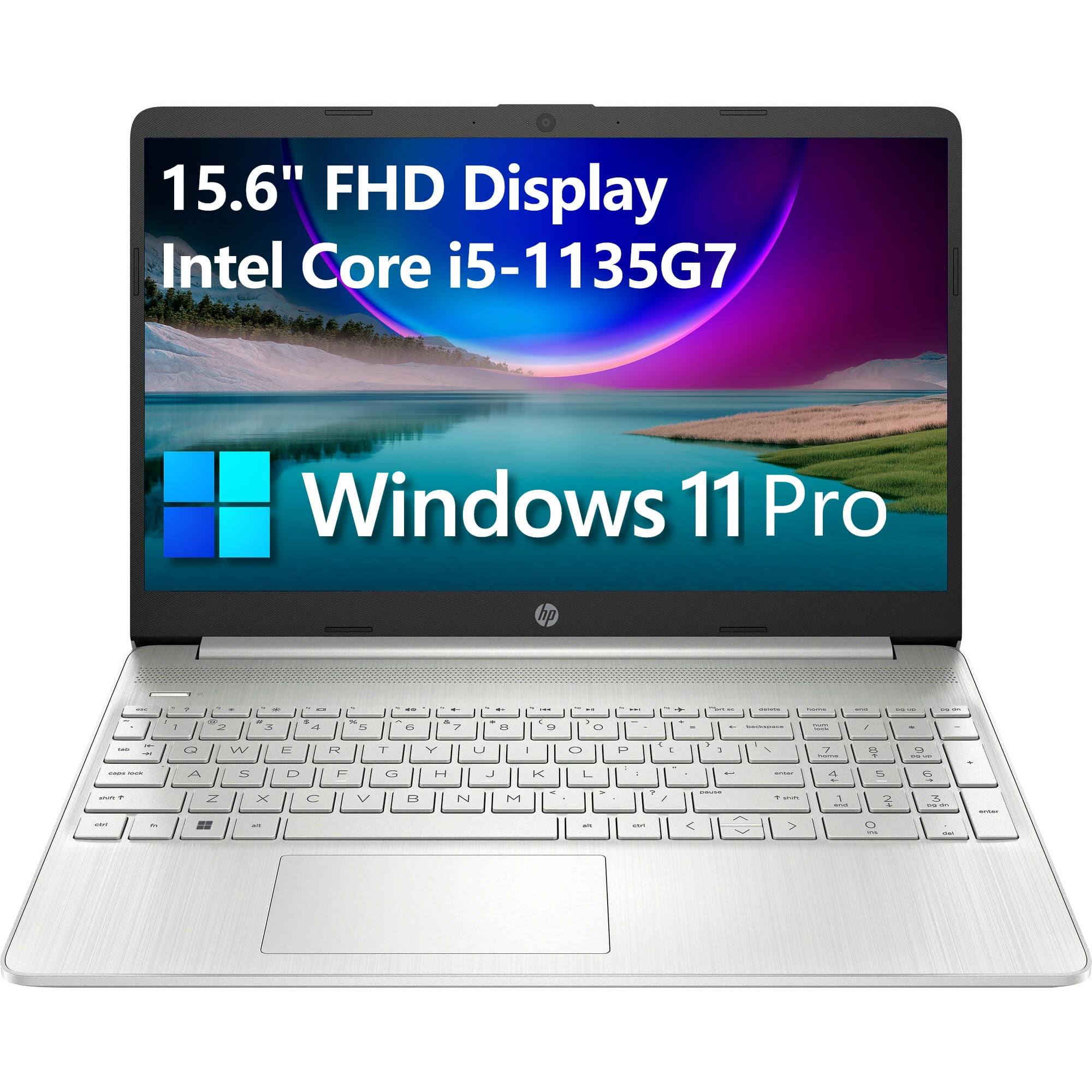 HP 15 Business Laptop Computer, 15.6" FHD Display, Intel Core i5-1135G7 ...