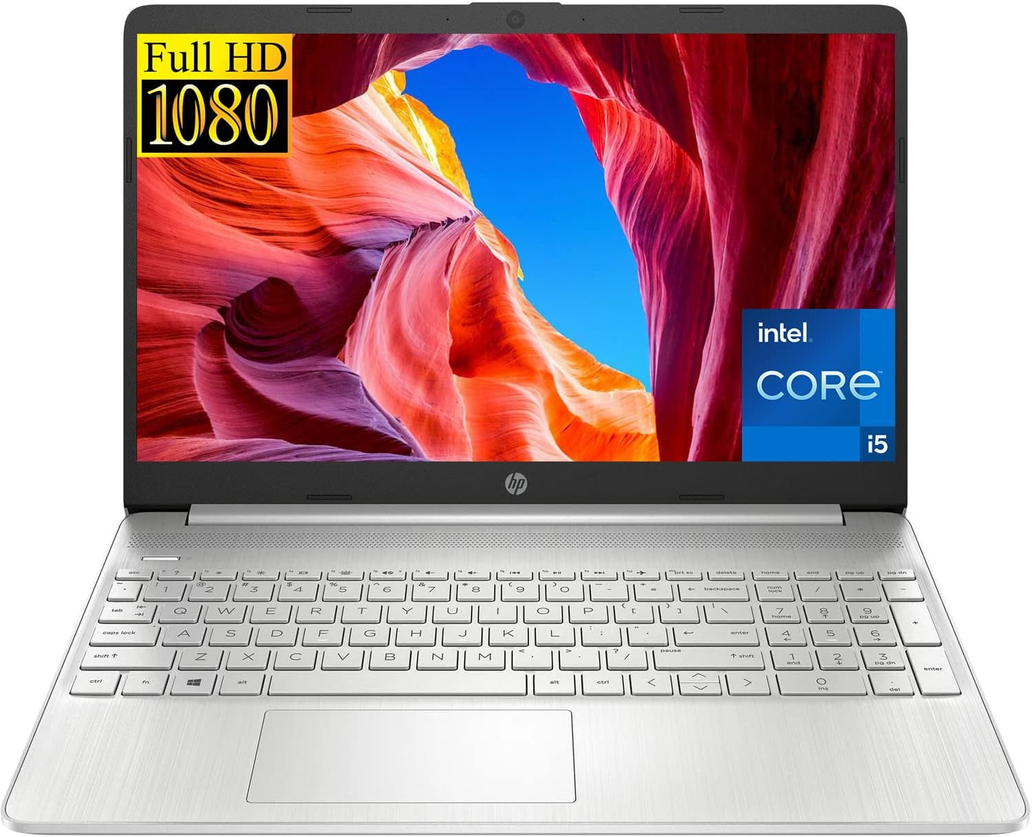 HP 15 Laptop, 15.6" FHD Display, Intel Core i5-1135G7(Beats i7-1065G7 ...