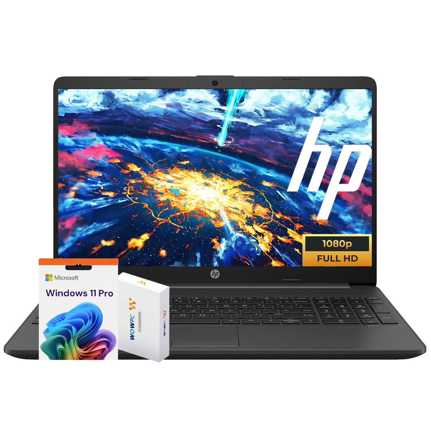 HP 15 Laptop, 16GB RAM, 512GB PCIe SSD, 15.6" FHD 1080p IPS Display ...