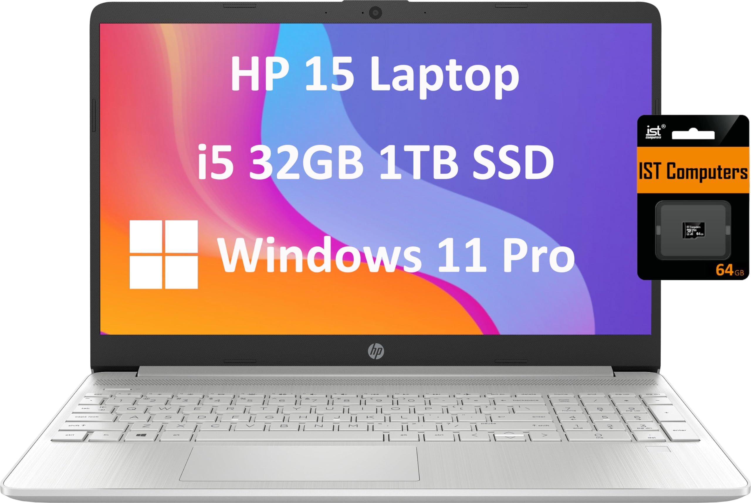HP 15 Laptop for Business and Home (15.6" FHD Anti-Glare, Intel Core i5-1135G7 (Beats i7-10510U ...