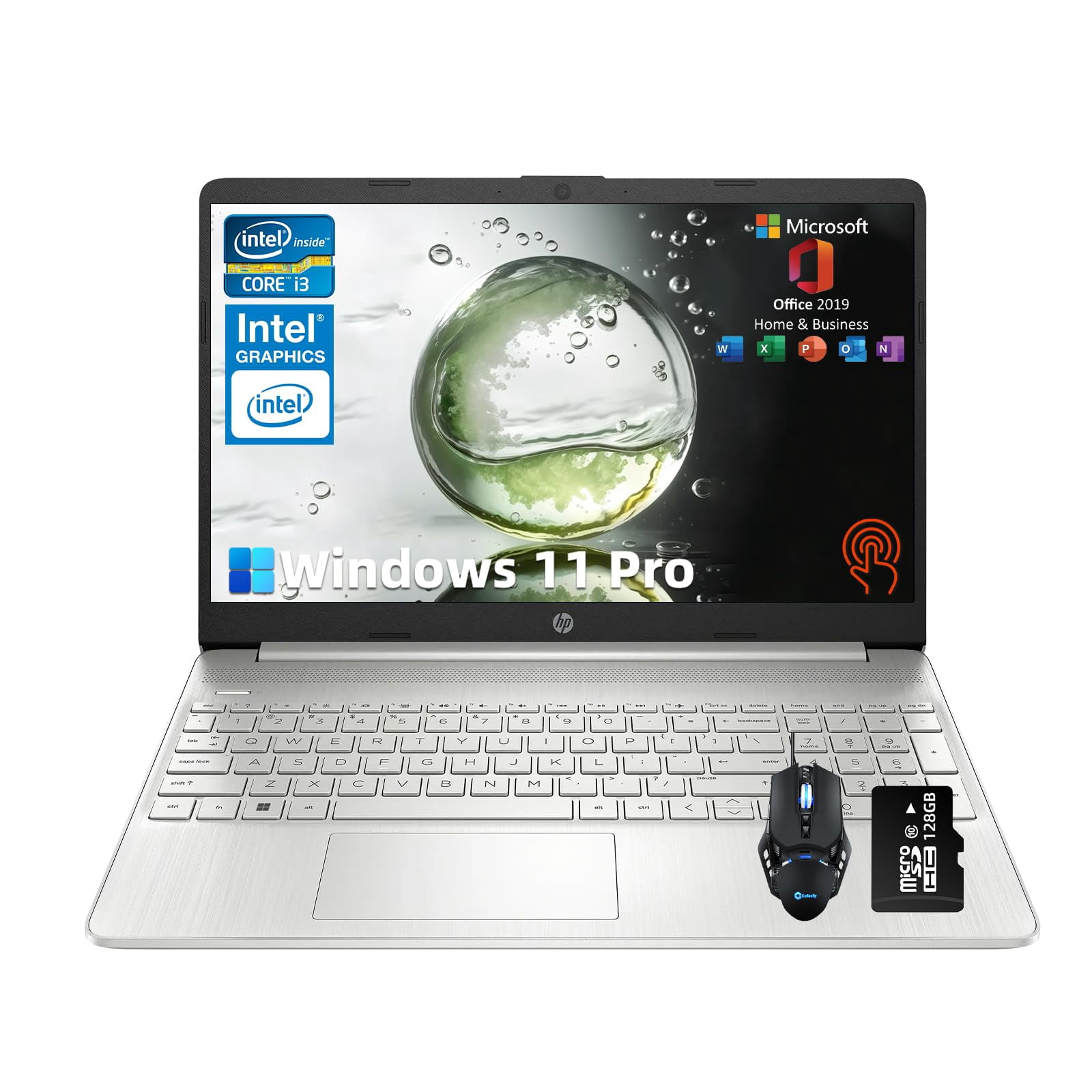 HP 15 Latest Touch Screen 15.6" Laptop, (32GB RAM + 1TB SSD), Intel ...