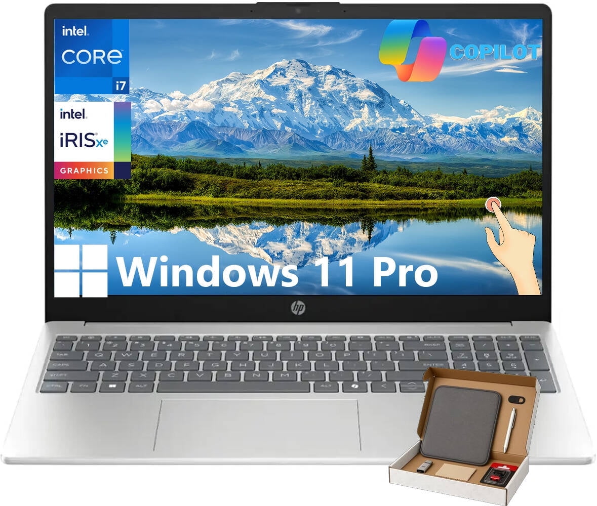 HP 15 Touch Student & Business Laptop - 15.6" FHD Touchscreen, Intel ...