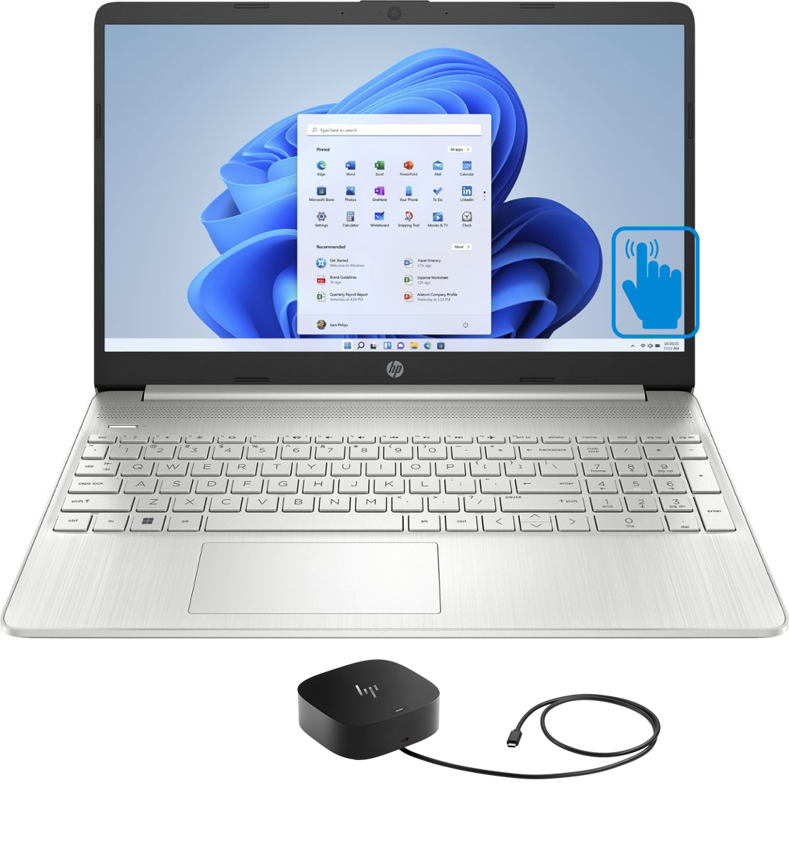 HP 15-dy2702dx Home/Business Laptop (Intel i3-1115G4 2-Core, 15.6in ...