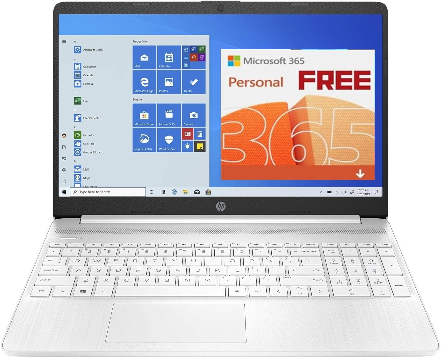 HP 15-ef1000 15-ef1074nr 15.6" Notebook - Pentium N200-16 GB RAM - 128 ...