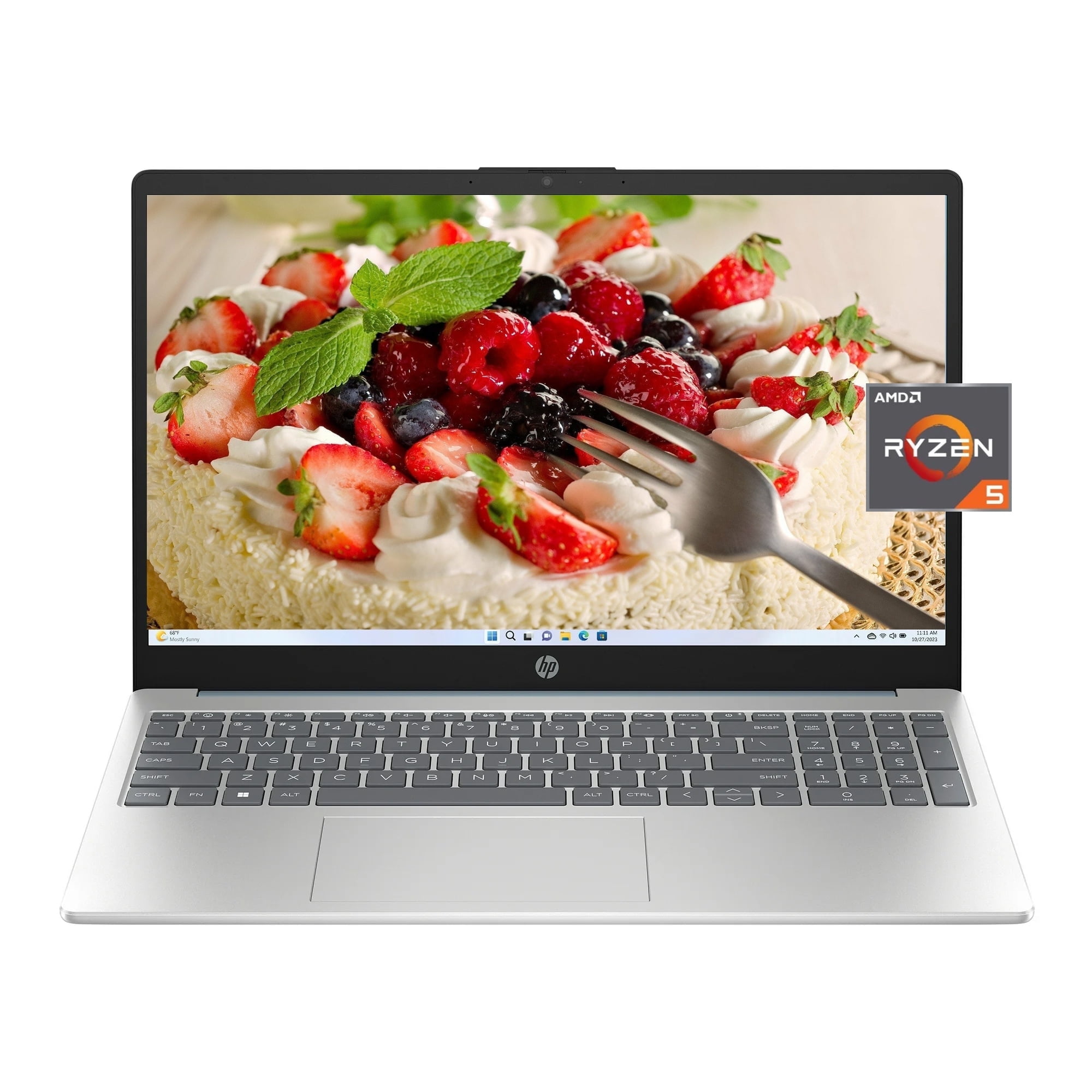 HP 15-fc0039wm 15.6" FHD Laptop AMD Ryzen 5 7520U 2.8GHz 8GB RAM 256GB ...