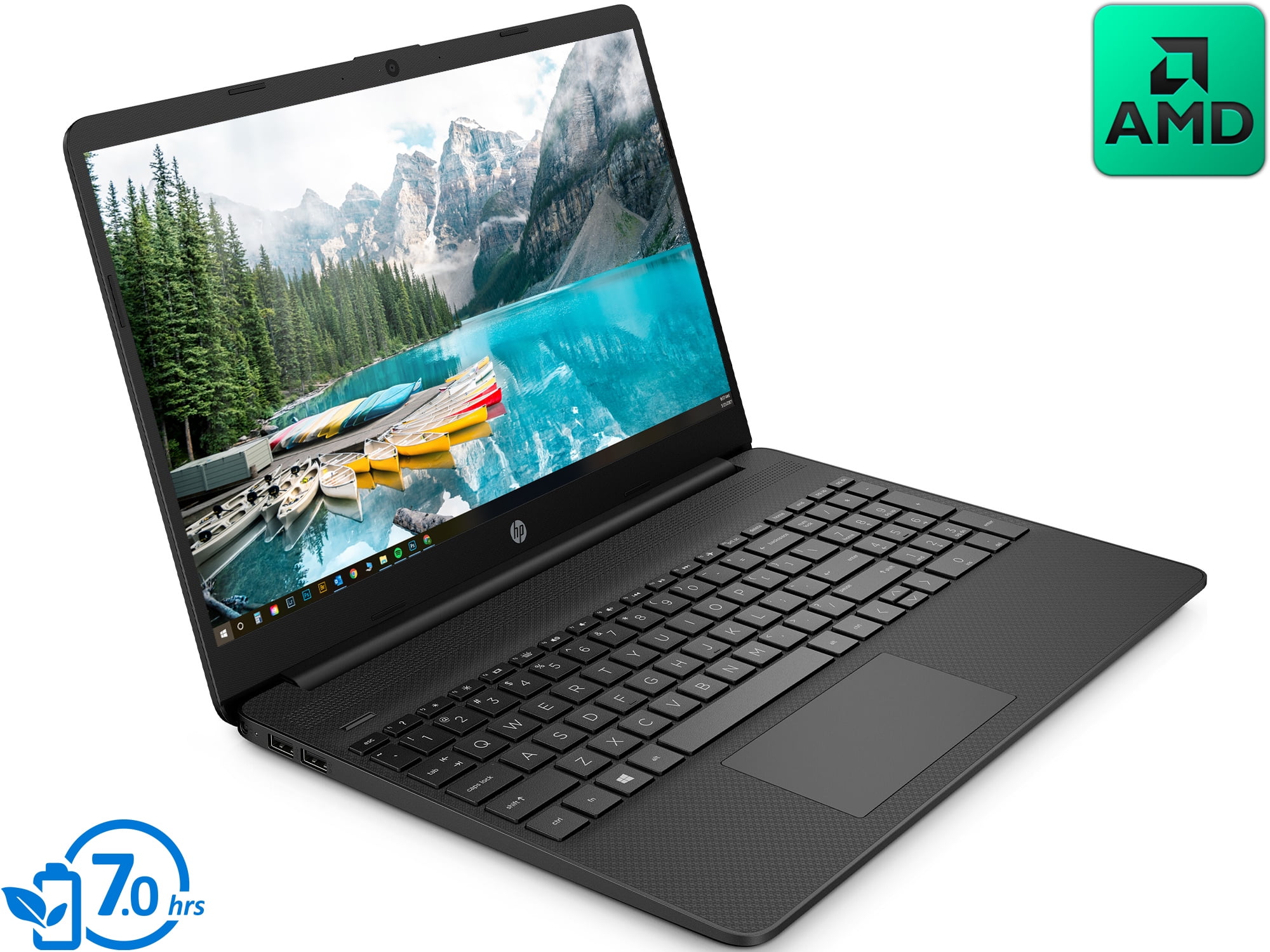 HP 15s Laptop, 15.6" HD Display, AMD 3020e Upto 2.6GHz, 8GB RAM, 512GB ...