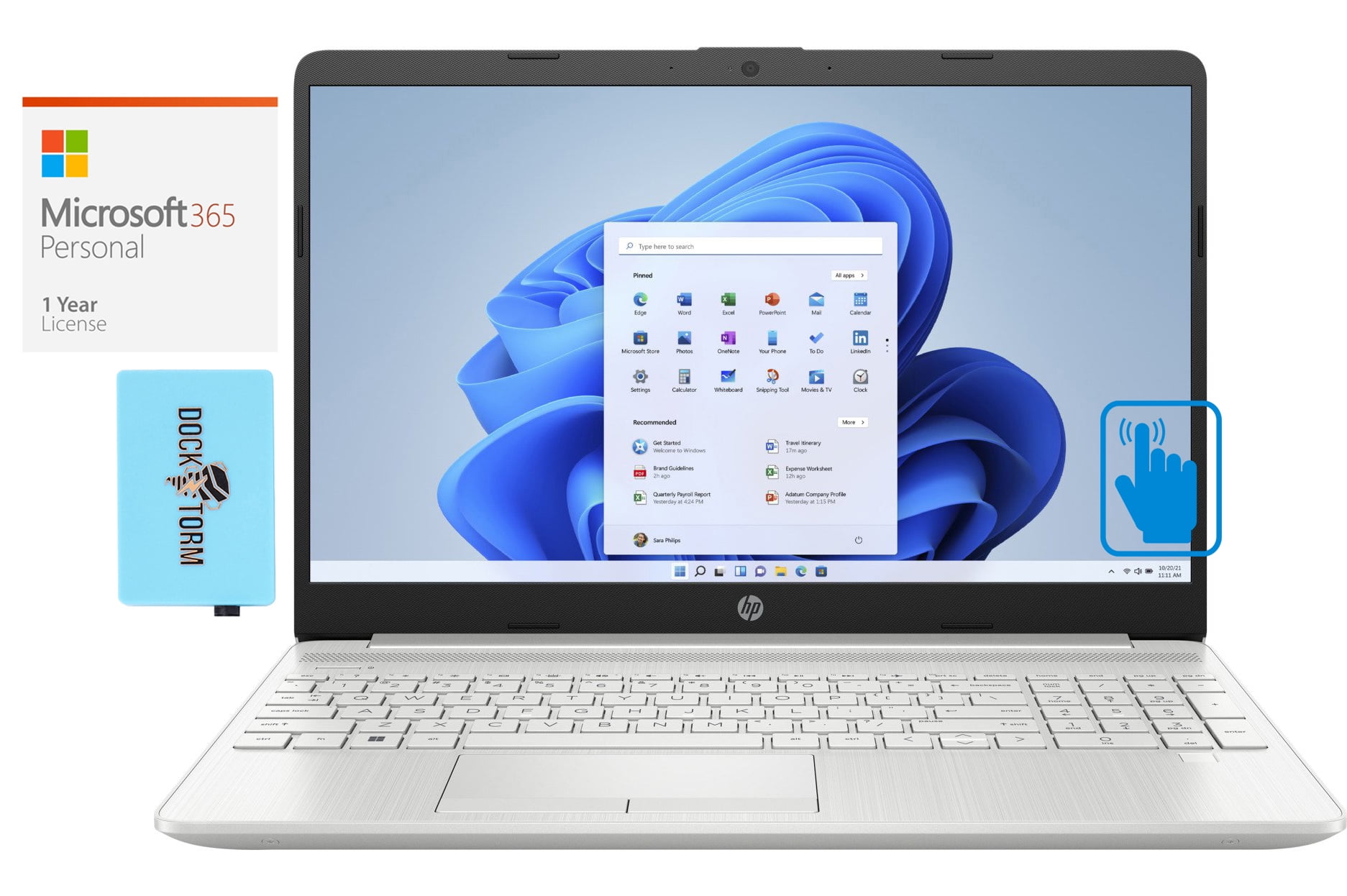 HP 15t-dw400 Home/Business Laptop (Intel i7-1255U 10-Core, 15.6in 60Hz ...