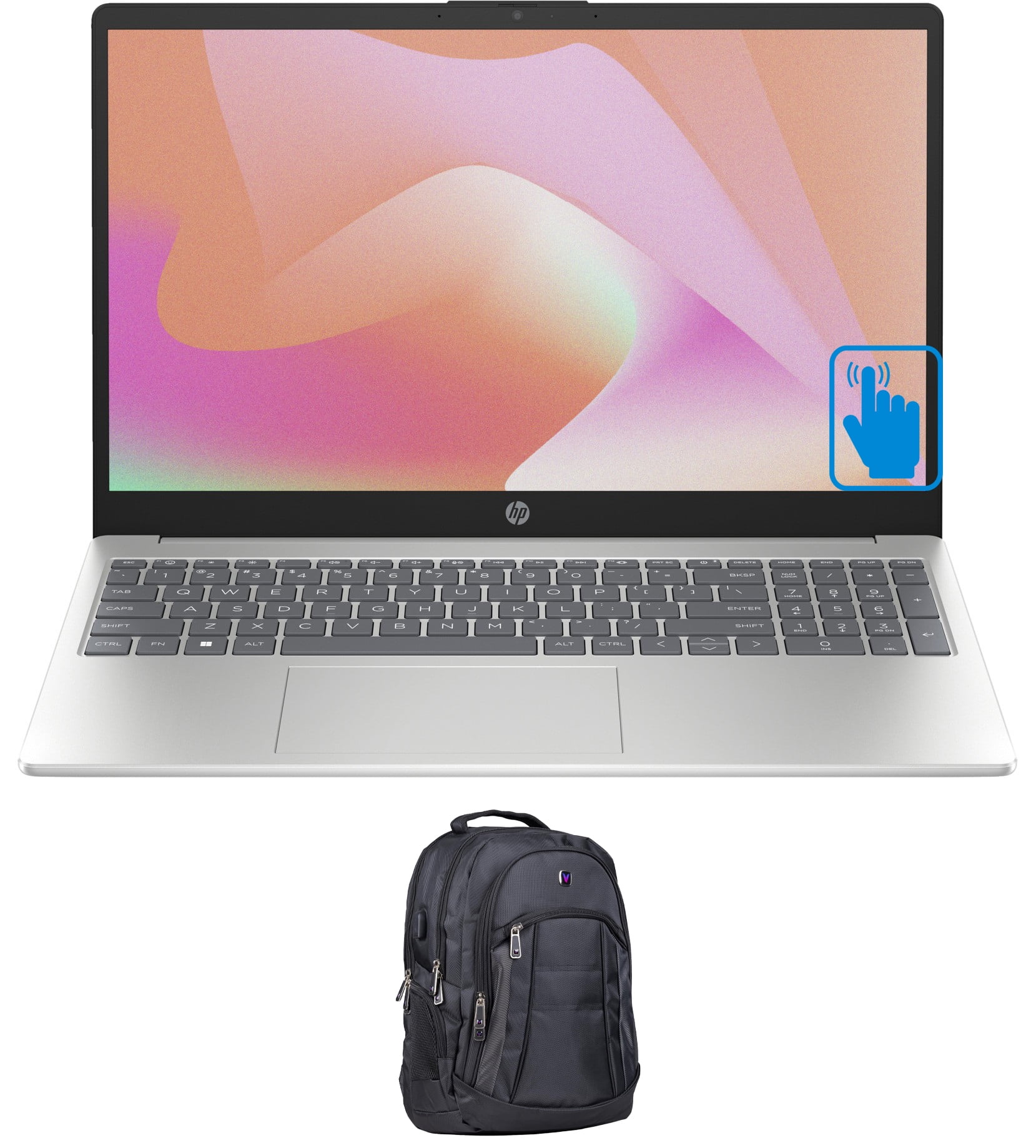 HP 15z Home/Business Laptop (AMD Ryzen 5 7530U 6-Core, 15.6in 60 Hz ...