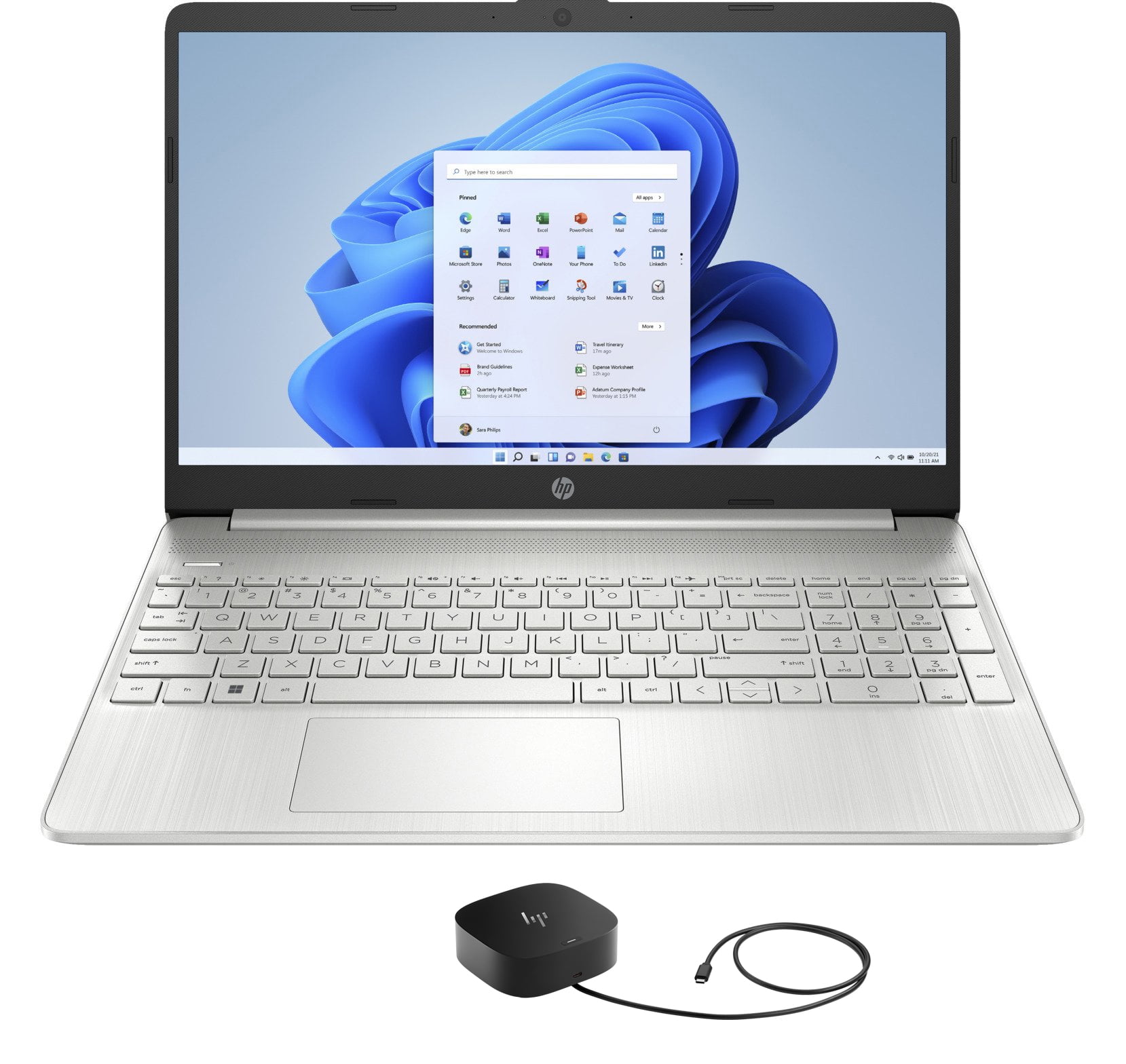 HP 15z-ef3000 Home/Business Laptop (AMD Ryzen 5 5625U 6-Core, 15.6in 60Hz Full HD (1920x1080 ...