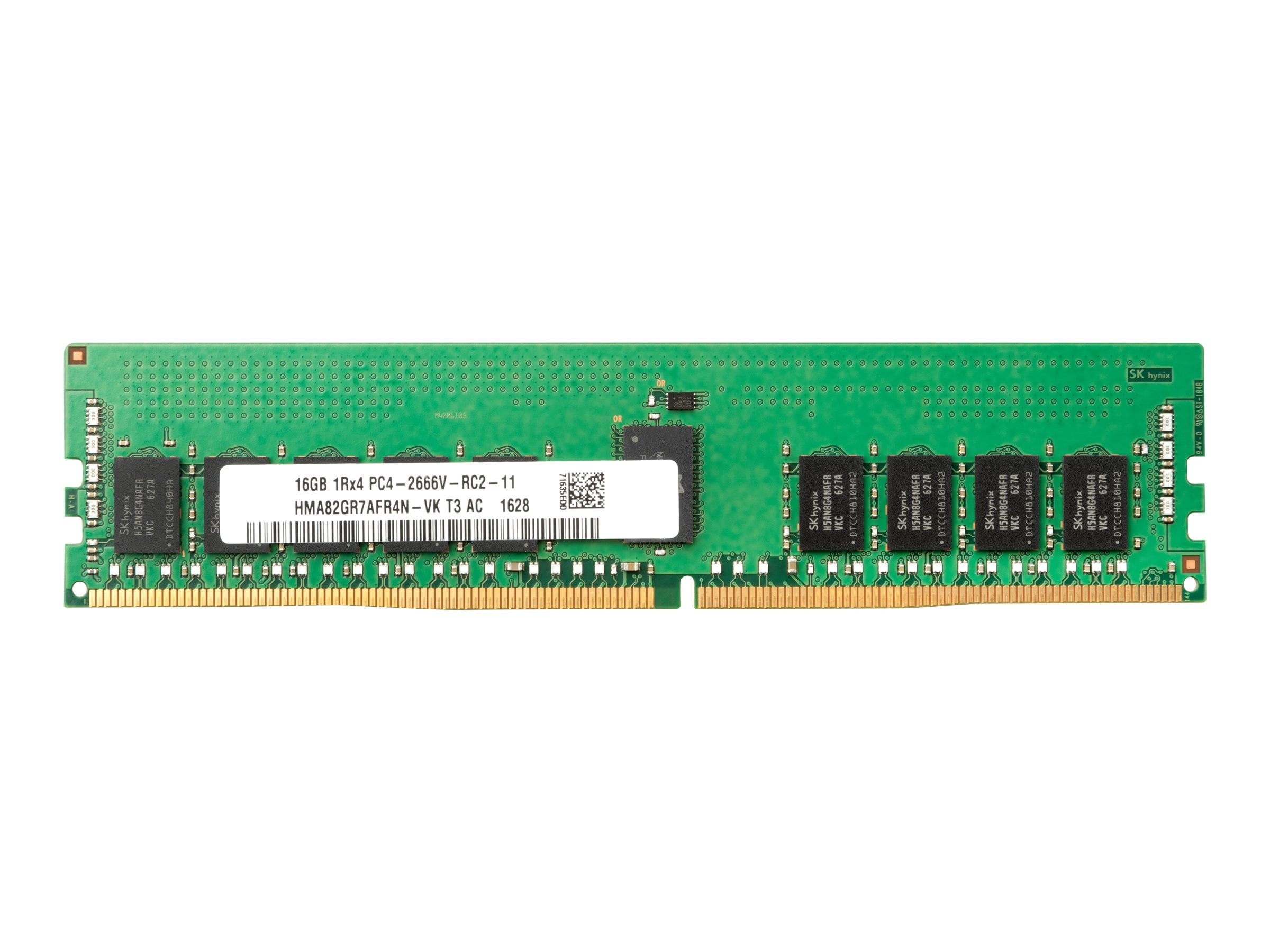 HP - DDR4 - module - 16 GB - DIMM 288-pin - 2666 MHz / PC4-21300 - 1.2 ...