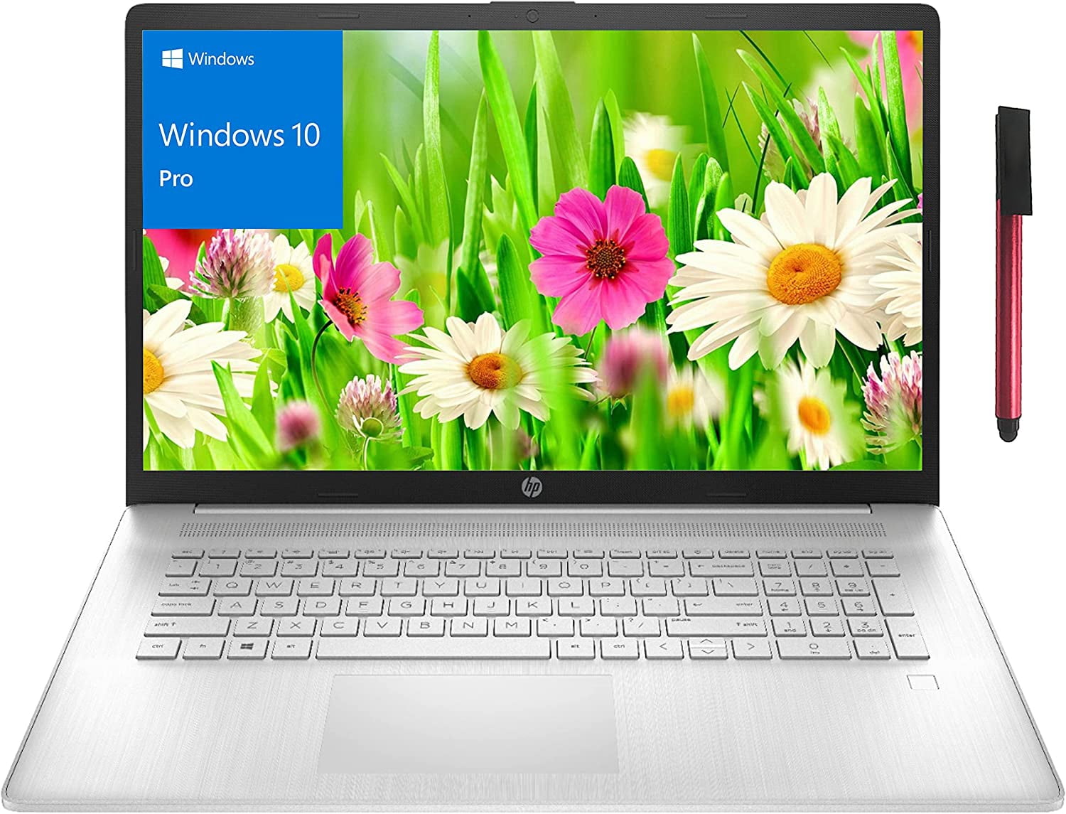 HP 17 17.3" FHD Windows 10 Pro Business Laptop Computer, Hexa-Core AMD ...
