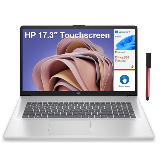 "HP 17.3"" HD+ Touchscreen Laptop, Intel N5030, 64GB RAM, 4TB SSD, WiFi ...