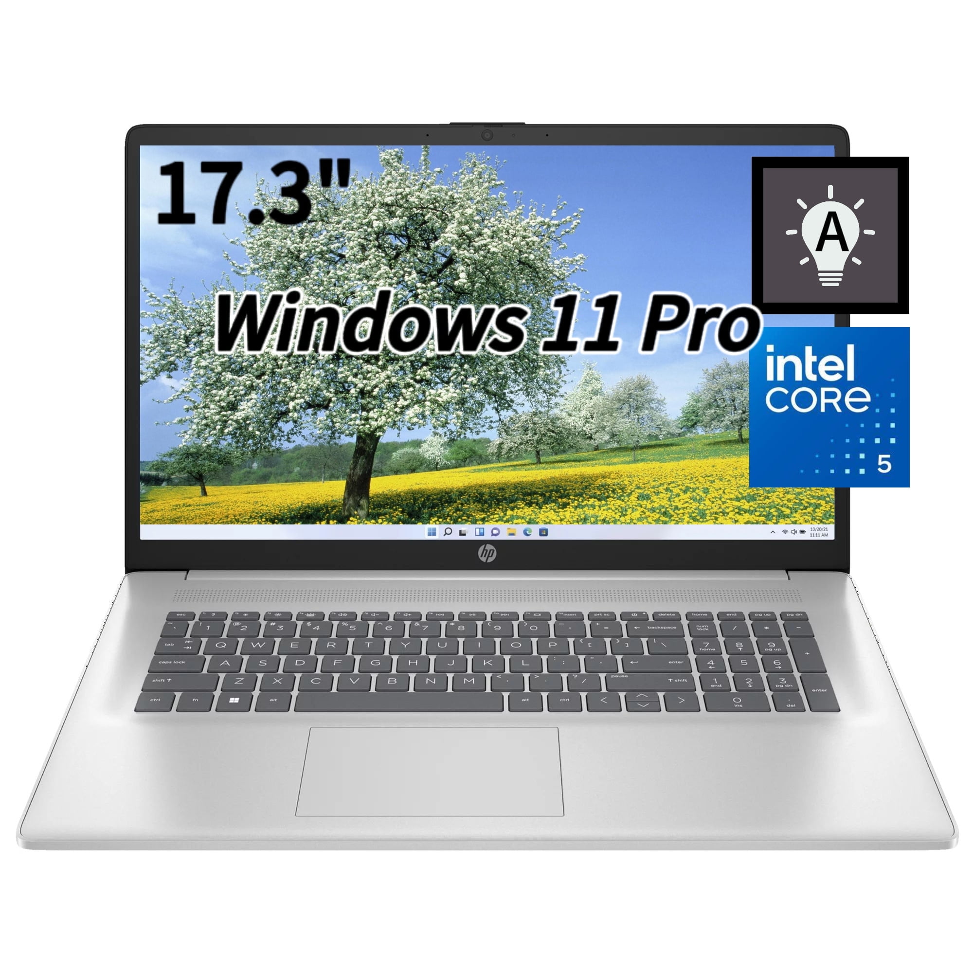 HP 17.3" FHD Laptop ,Intel Core 5 Processor 120U up to 5.0 GHz(Beat i7-1255U), 16GB RAM, 1TB SSD ...
