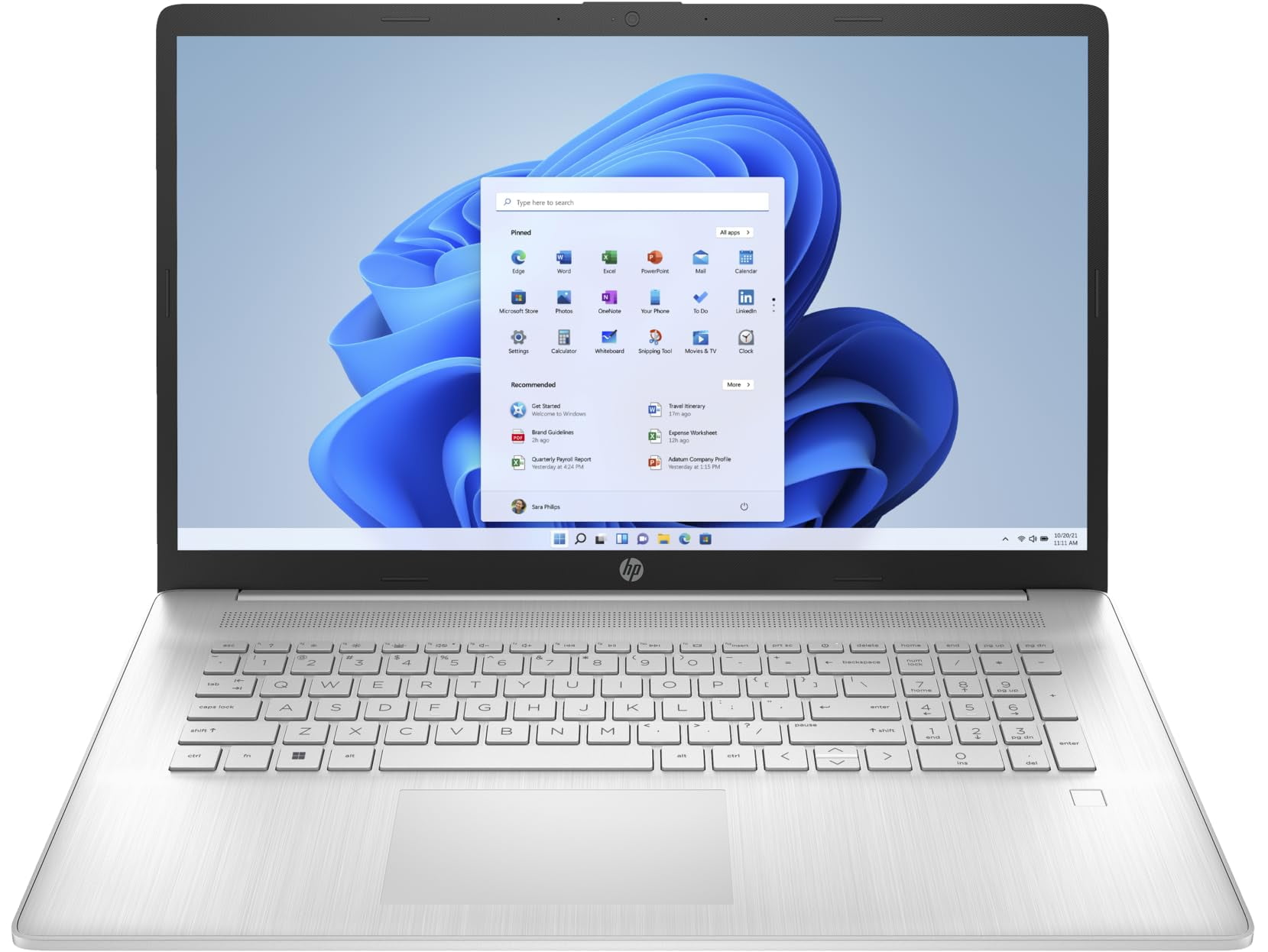 HP 17.3" FHD Notebook AMD Ryzen 5 5500U 8GB RAM 256GB SSD Natural ...