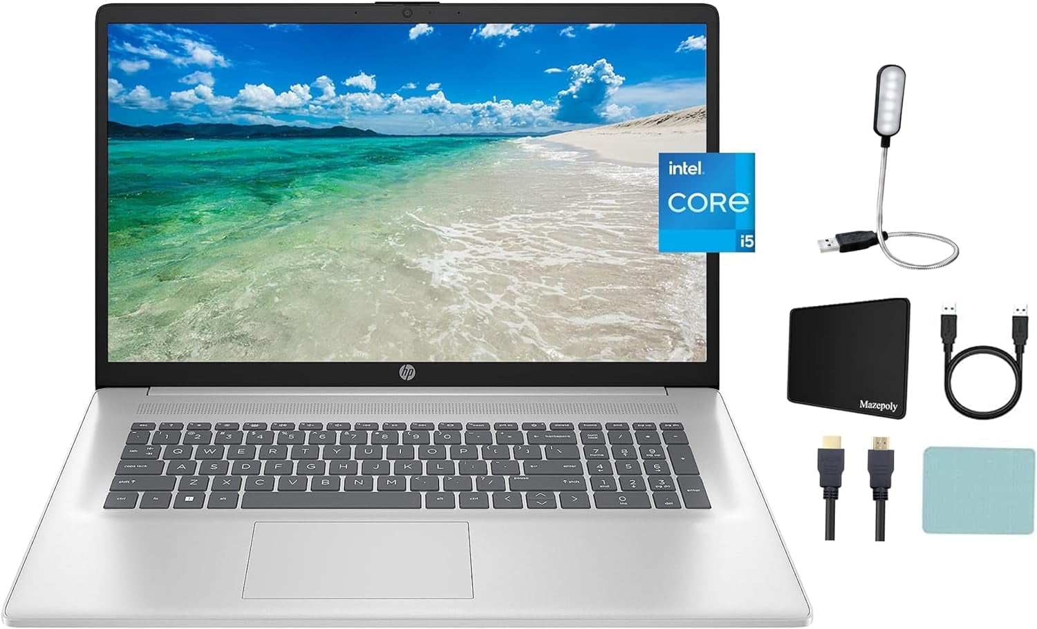 HP 17.3" IPS Anti-Glare FHD (1920 x 1080) Laptop, 13th Intel Core i5 ...