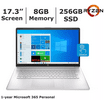 "HP 17.3"" Backlit Keyboard Laptop - AMD Ryzen 5, 8GB Memory, 512GB SSD ...