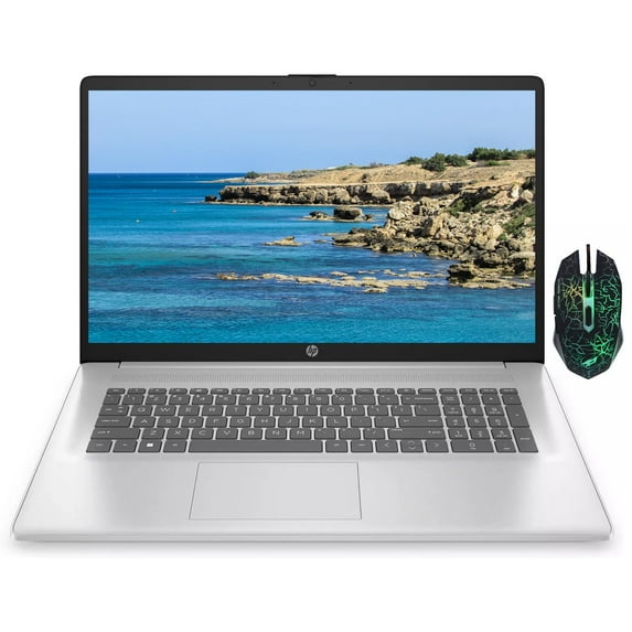 HP 17.3" Touchscreen Laptop, AMD Ryzen 5 7530U, 16GB DDR4 RAM, 2TB SSD ...