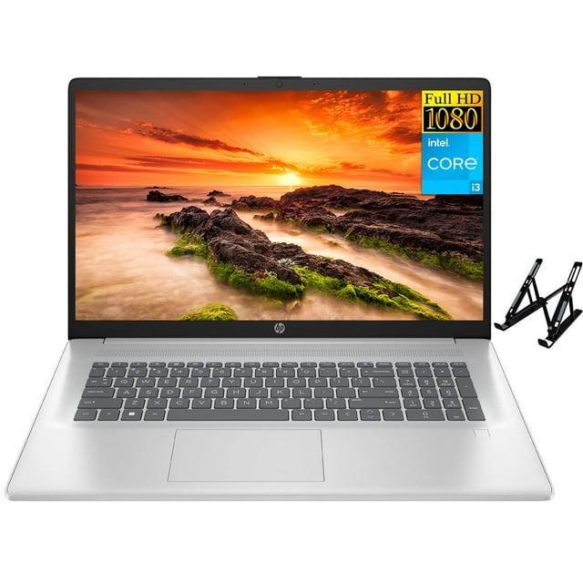 HP 17 Business Laptop, 17.3" FHD IPS Display, Intel Core i3-N305 (8 ...