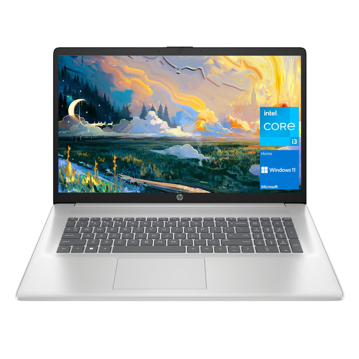 HP 17 Laptop, 17.3" HD+ Display, 11th Gen Intel Core i3-1125G4 ...
