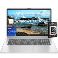 HP 17 Laptop, 17.3" HD+, Intel Core i3, 16GB RAM, 256GB SSD, Free Win ...