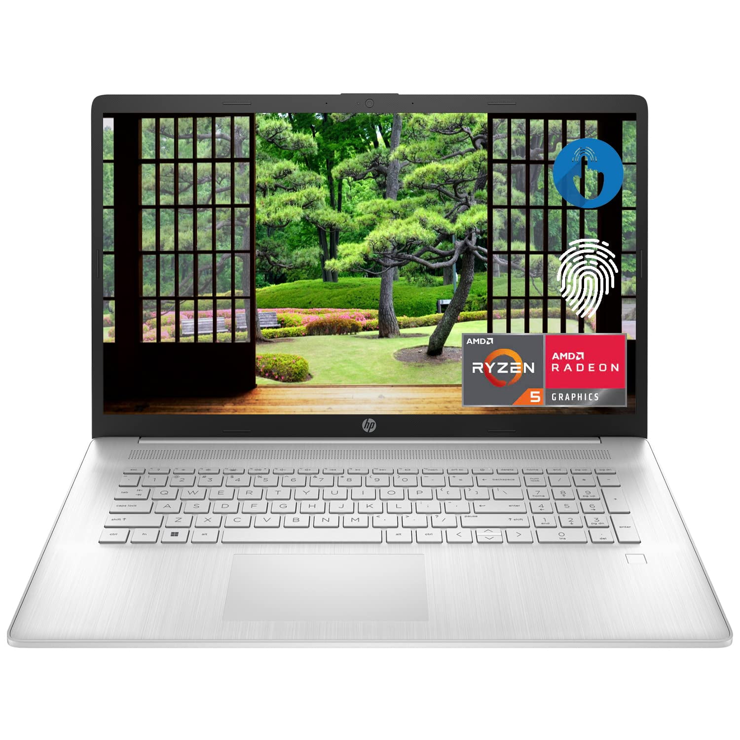 HP 17 Laptop, 17.3" HD+ Touchscreen, AMD Ryzen 5 5625U Processor, 32GB ...