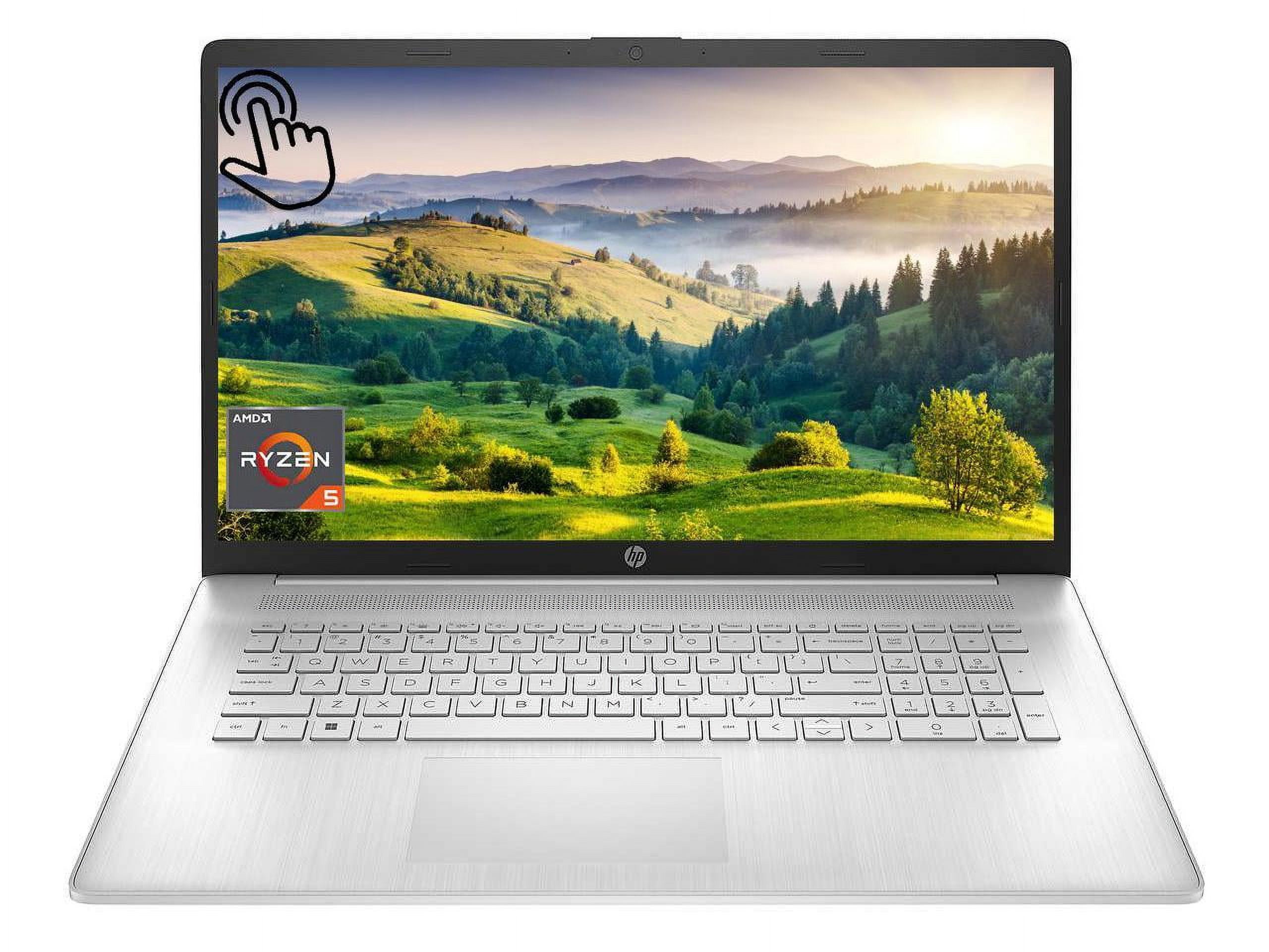 HP 17 Laptop Computer, 17.3" HD+ Touchscreen Display, AMD Ryzen 5 7530U ...
