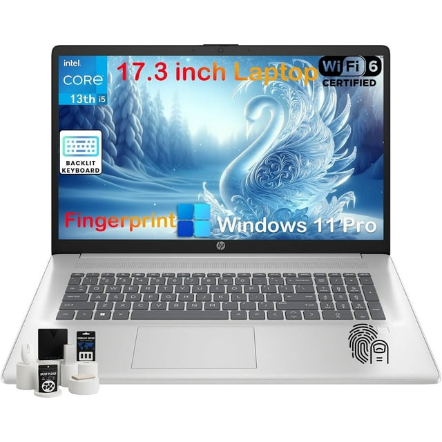 HP 17 Laptop Computer for Business, 16GB RAM, 1TB SSD, Intel Core i5 ...
