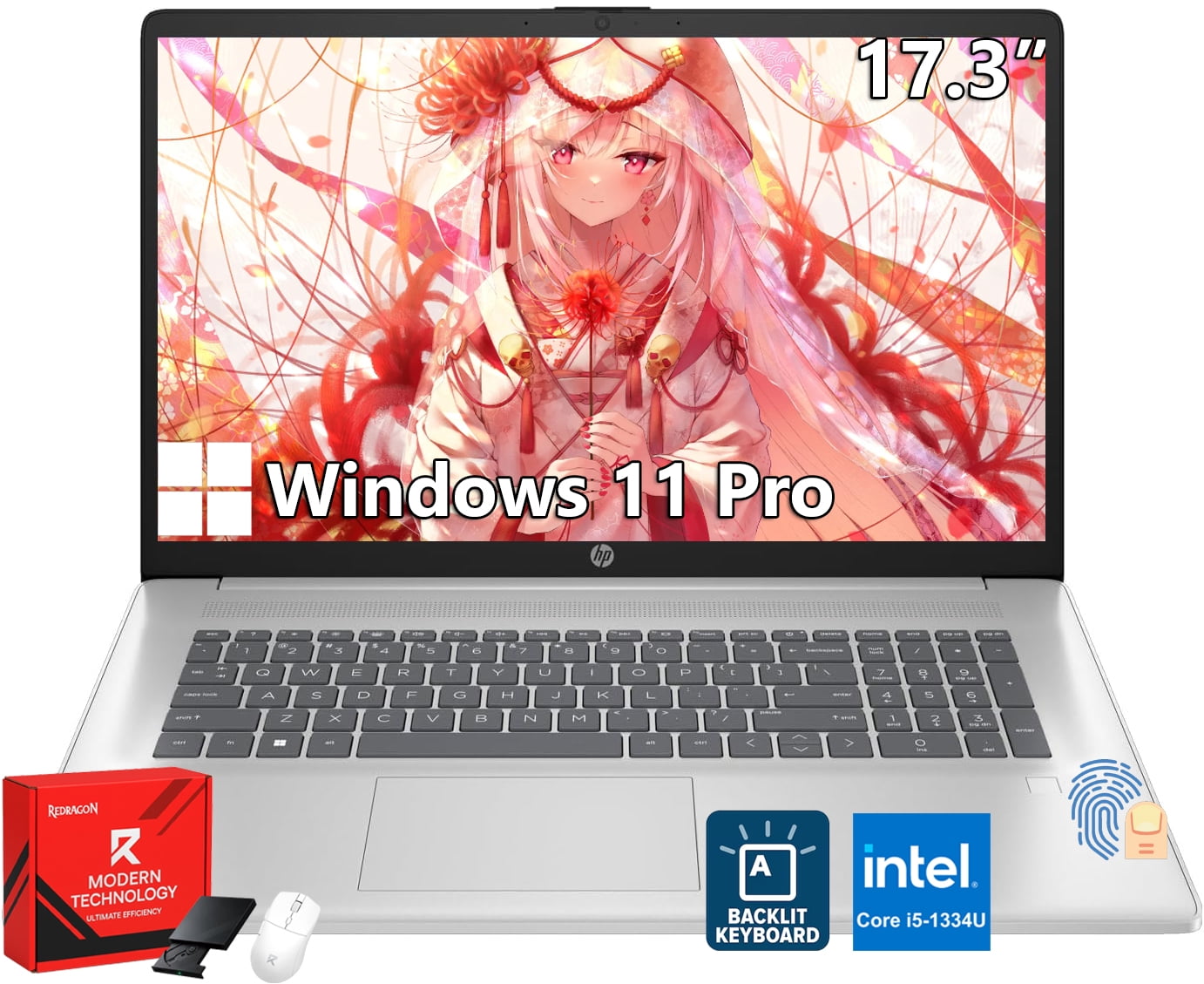 HP 17 Laptop Computer for Business and Students, 17.3" HD+ Display ...
