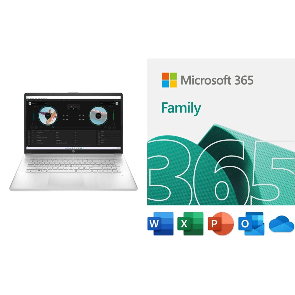 HP 17-inch Laptop, Intel Core i5-1135G7 Processor, Intel Iris Xe ...