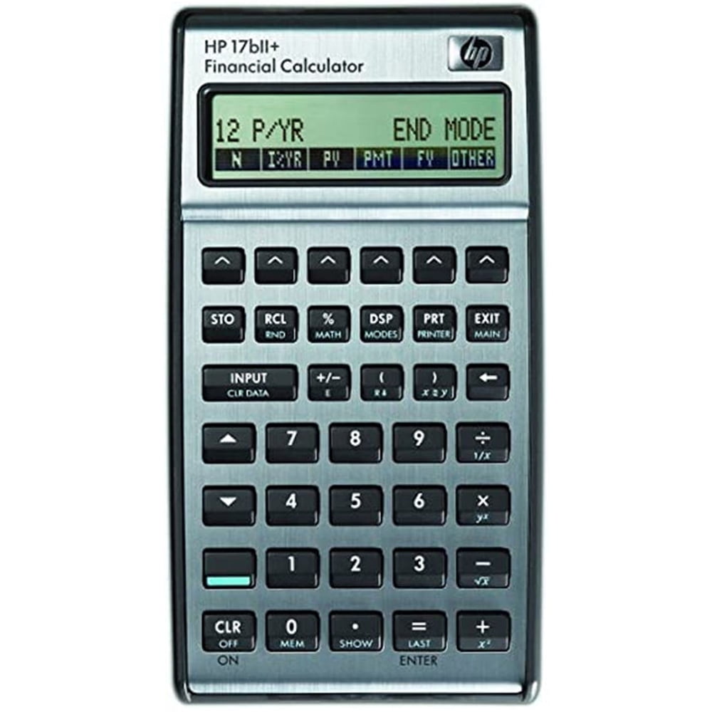 Free Shipping! HP 17BII+ Financial Calculator 250+ Built in Functions 2 ...