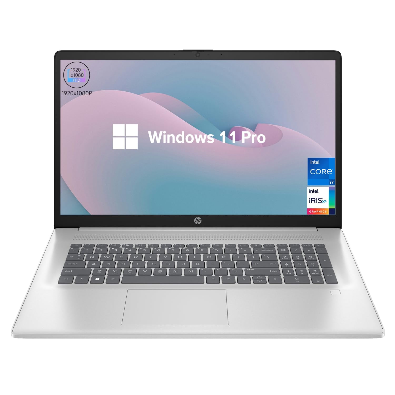 HP 17t Performance Business Laptop, 17.3" FHD, Intel Core i7-1355U ...