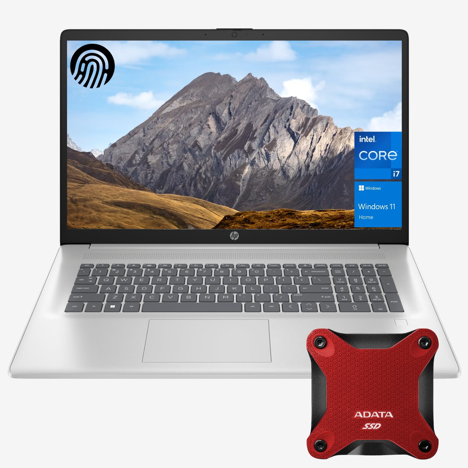 HP 17t Portable Daily Laptop, 17.3" FHD Display, Intel Core i7-1355U, 32GB RAM, 1TB PCIe SSD ...