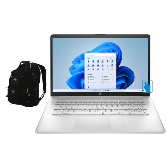 HP 17z-cp000 Home & Business Laptop (AMD Ryzen 5 5500U 6-Core, 17.3 ...